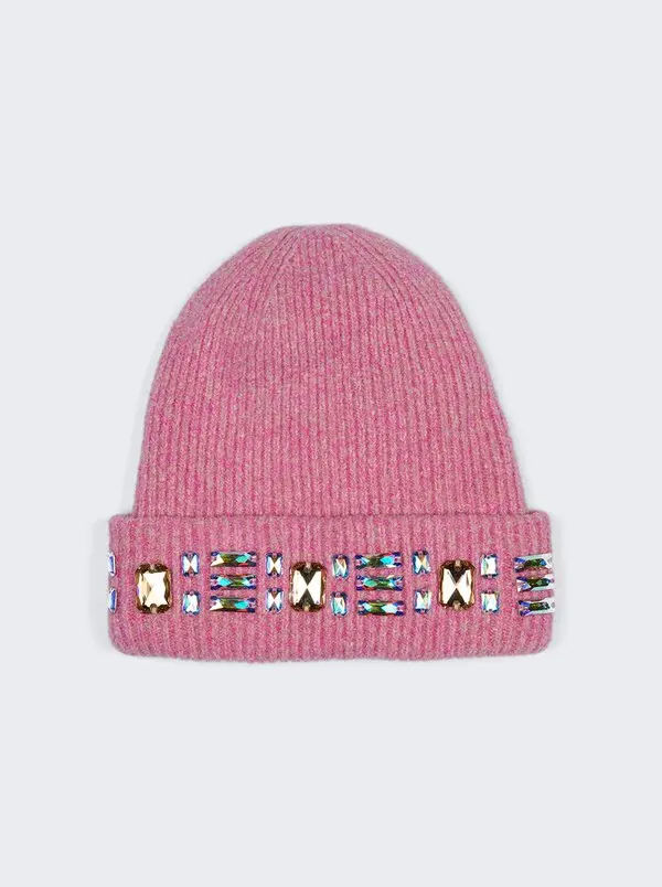 MELROSE HIGH X Lotto Crown Of Cairo Beanie Monarch And - Pink