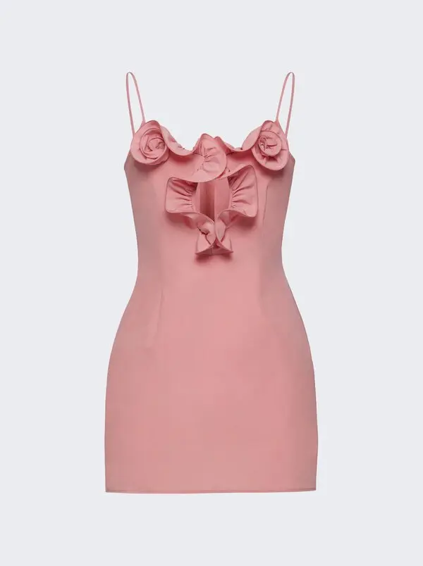 Magda Butrym Flower Detail Mini Beach Dress