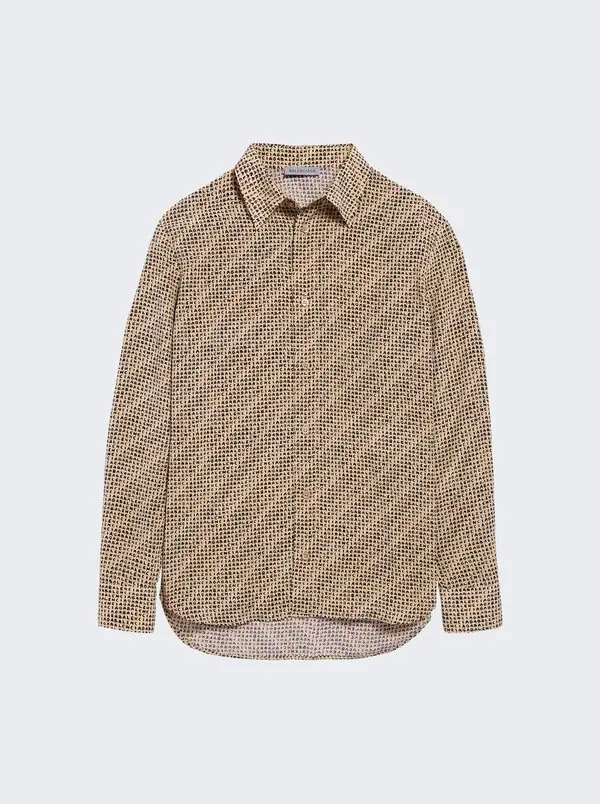 Balenciaga All Over Print Shirt And Black