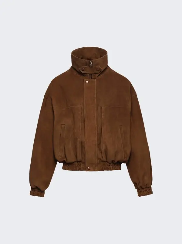 Magda Butrym Snap Collar Aviator Jacket
