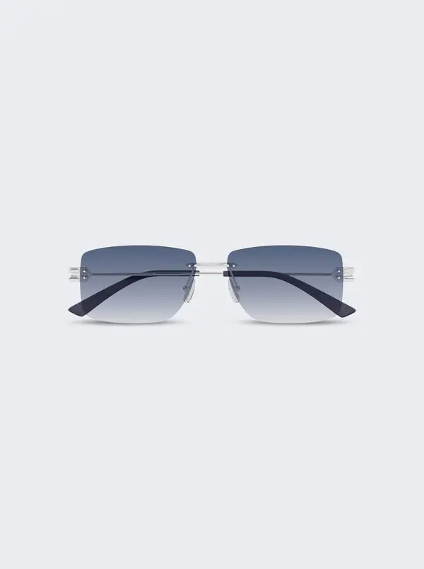 Bottega Veneta Rimless Sunglasses