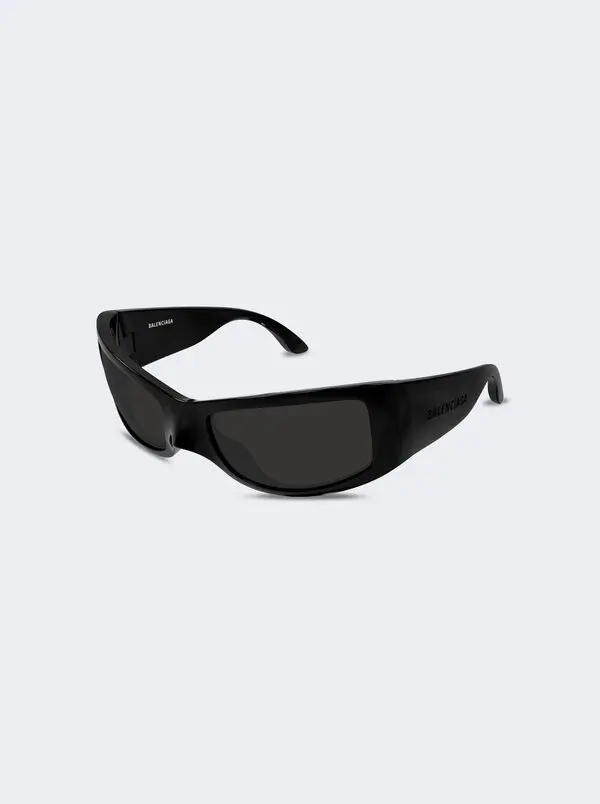 Balenciaga Extreme Wrap Sunglasses