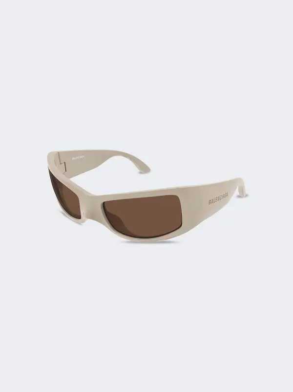 Balenciaga Extreme Wrap Sunglasses