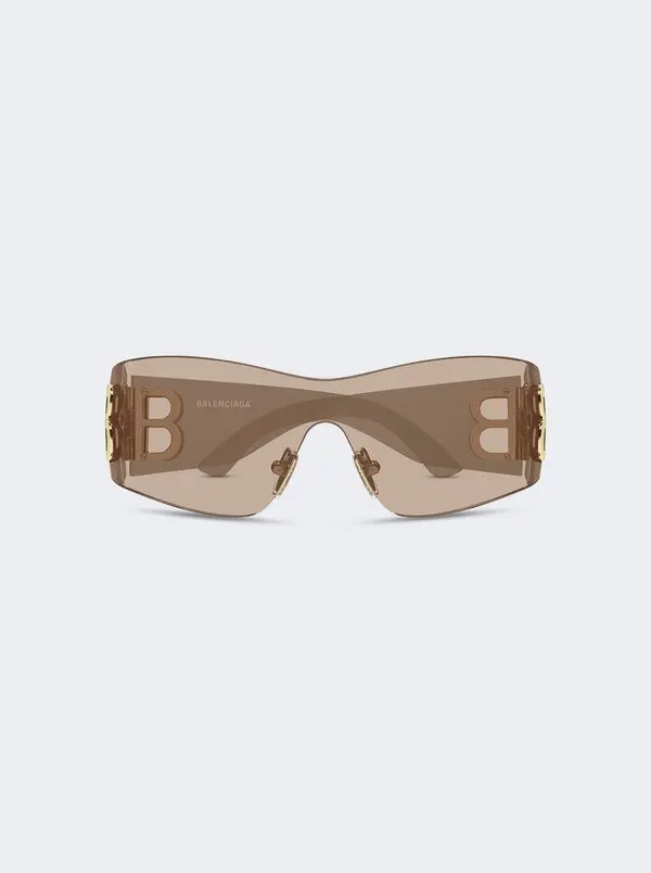 Balenciaga Bossy Mask Sunglasses Light
