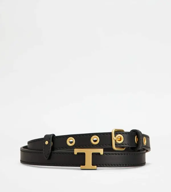 TOD'S T Timeless Leather Belt