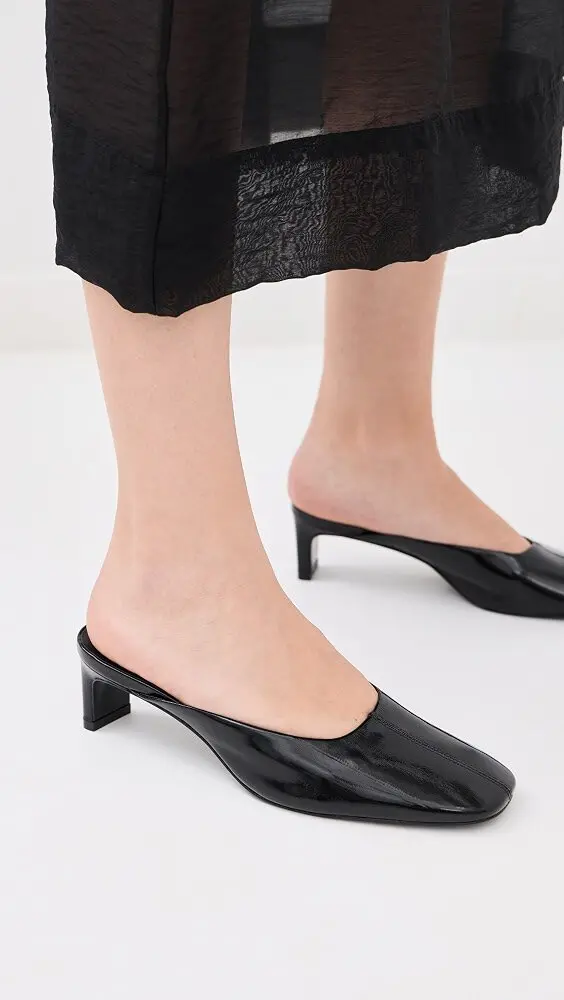 REFORMATION Inez Heeled Mules