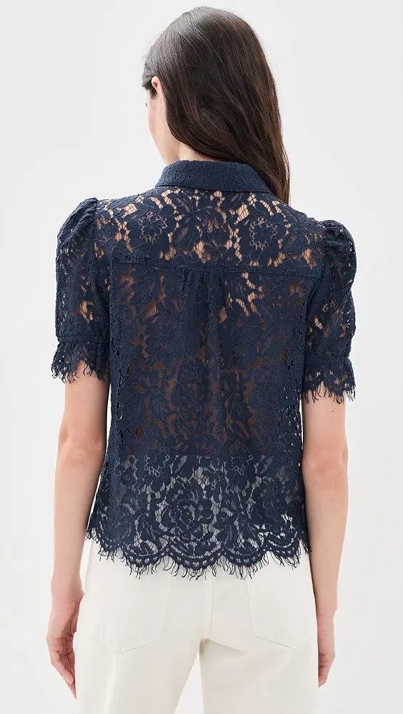 Generation Love Mikaelle Lace Shirt