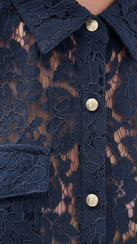 Generation Love Mikaelle Lace Shirt