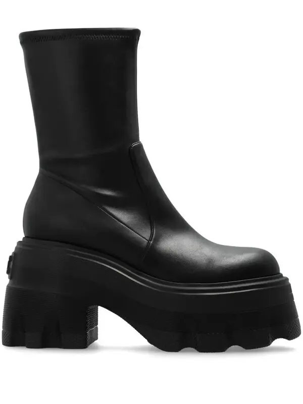 Casadei Platform Ankle Boots