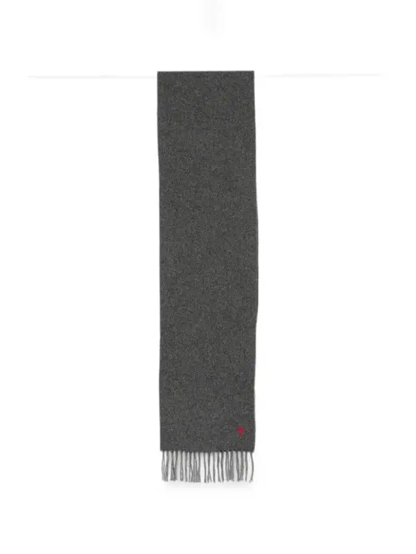 AMI Paris Scarf Wool "quota De Coeur