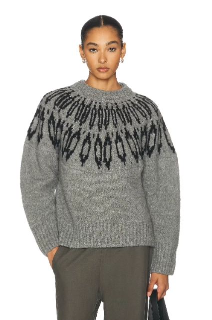Altuzarra Coleman Sweater - Jet Melange