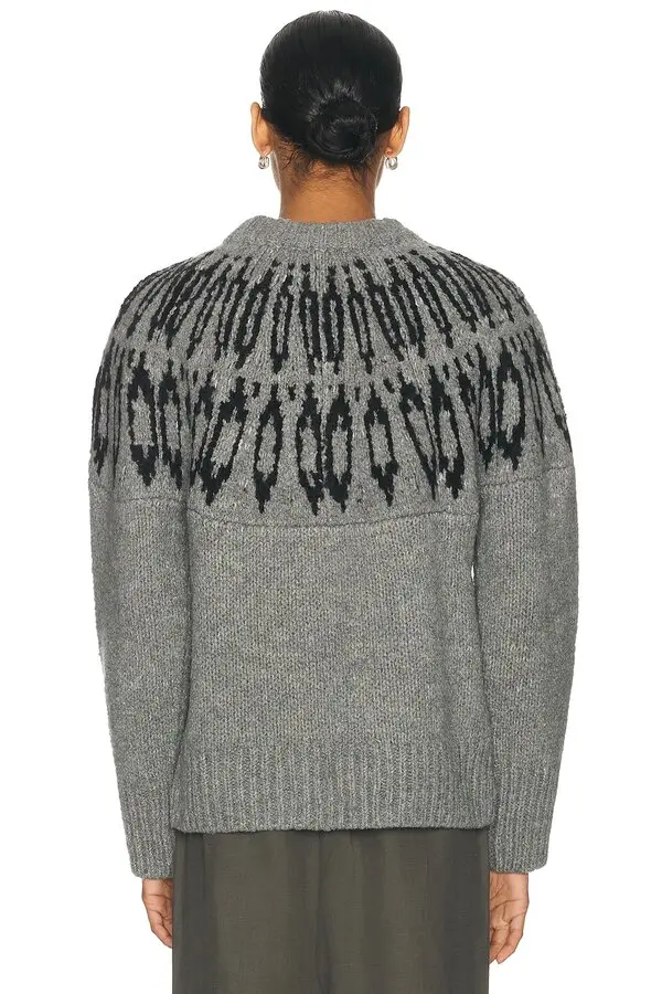 Altuzarra Coleman Sweater - Jet Melange