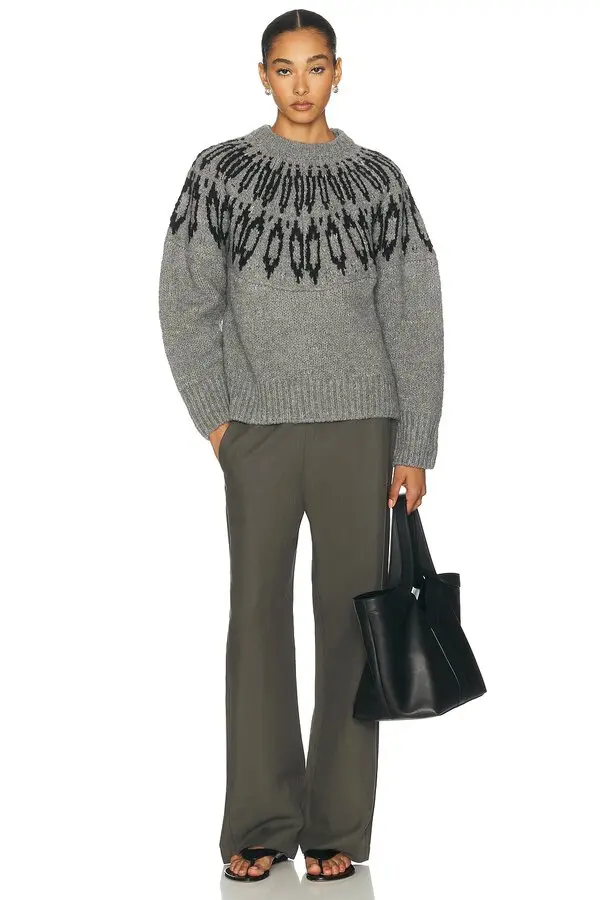 Altuzarra Coleman Sweater - Jet Melange