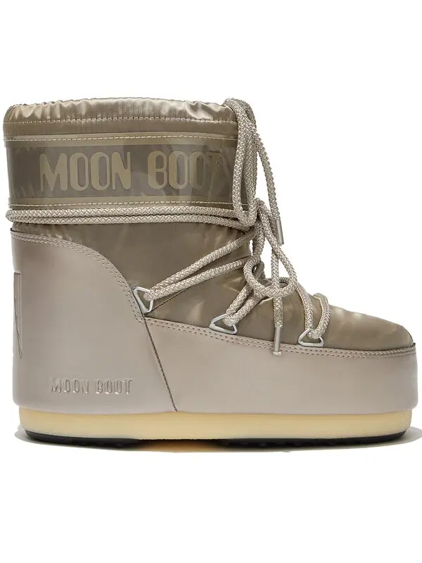 Moon Boot Mb Icon Low Glance Boots - Metallic