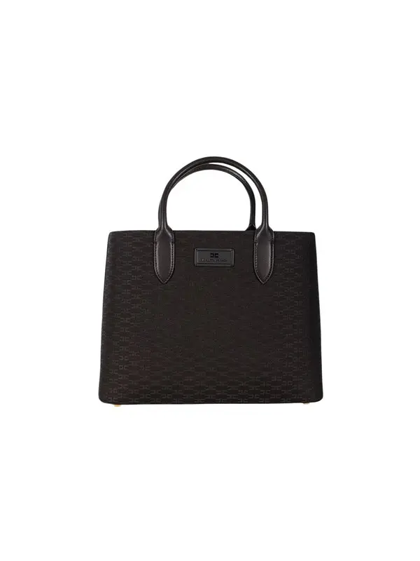 Elisabetta Franchi Woven Tote Bag