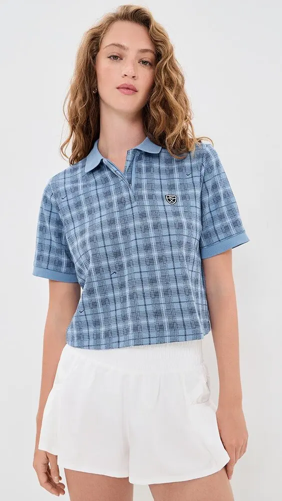 Nike Plaid Golf Polo