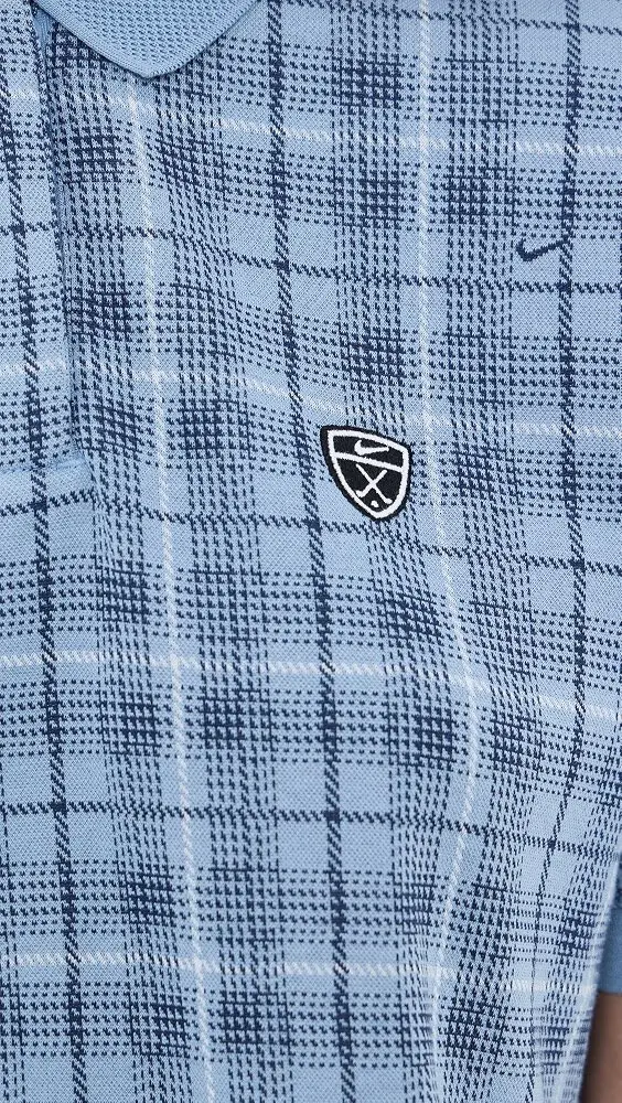Nike Plaid Golf Polo