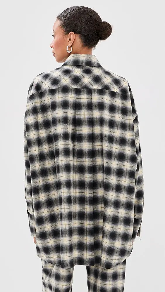 Attico Oversized Button Down Shirt