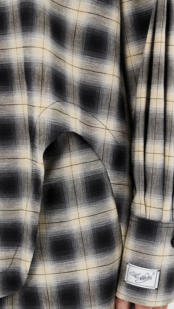 Attico Oversized Button Down Shirt