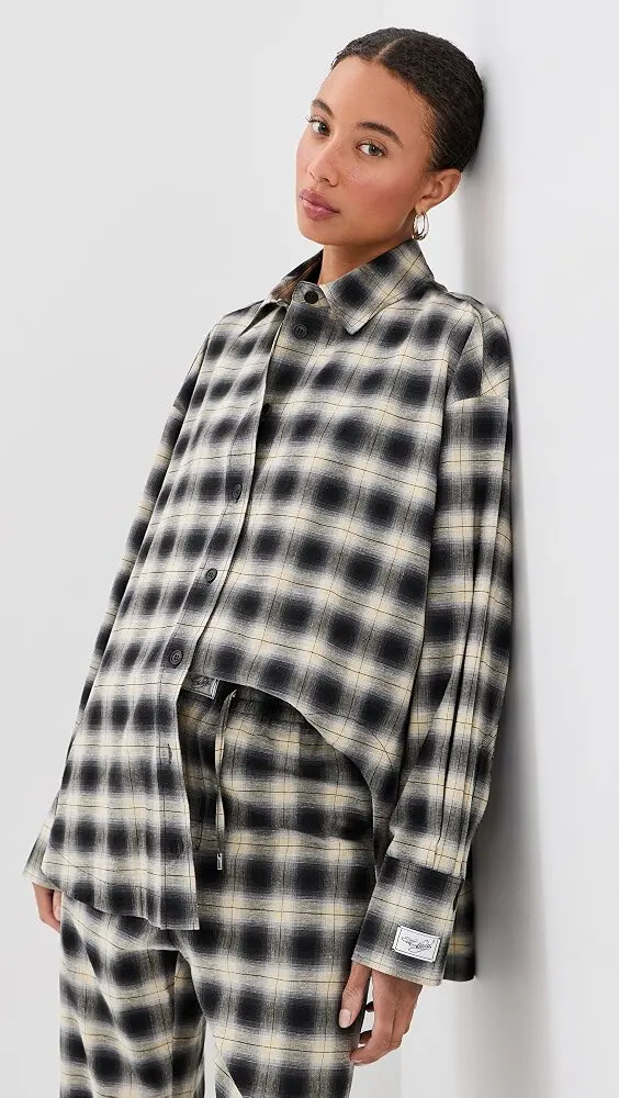 Attico Oversized Button Down Shirt