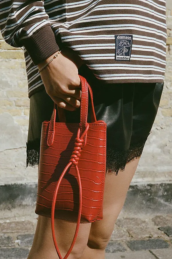 Maeve Embossed Cellphone Bag