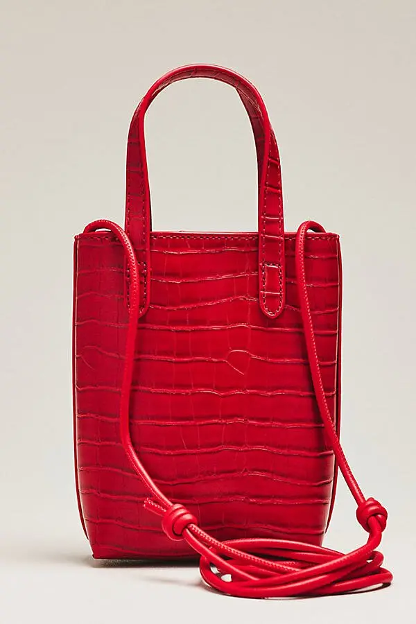Maeve Embossed Cellphone Bag