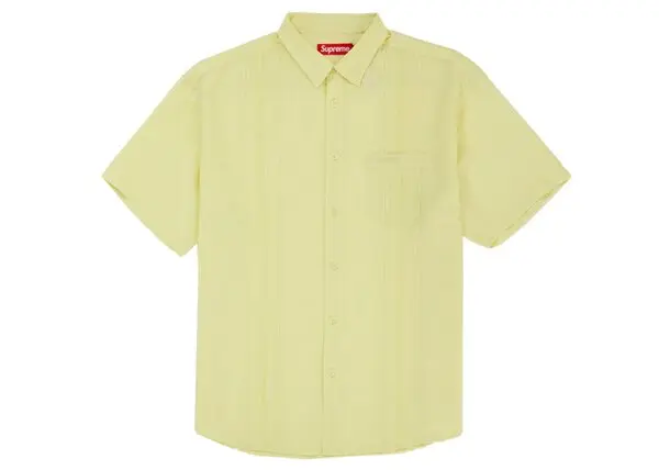 Supreme Pintuck Short Sleeve Shirt