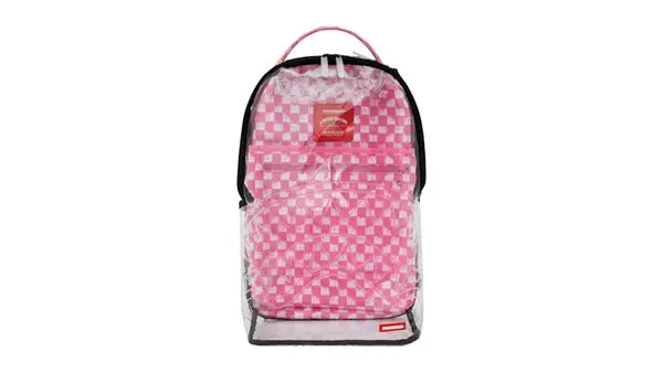 SPRAYGROUND Clear Dlx Checked Out Backpack