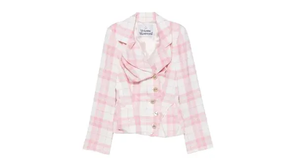VIVIENNE WESTWOOD Plaid Tailored Jacket