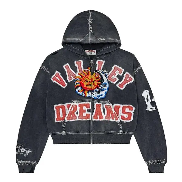 VALE FOREVER Sunny Zip Up Hoodie