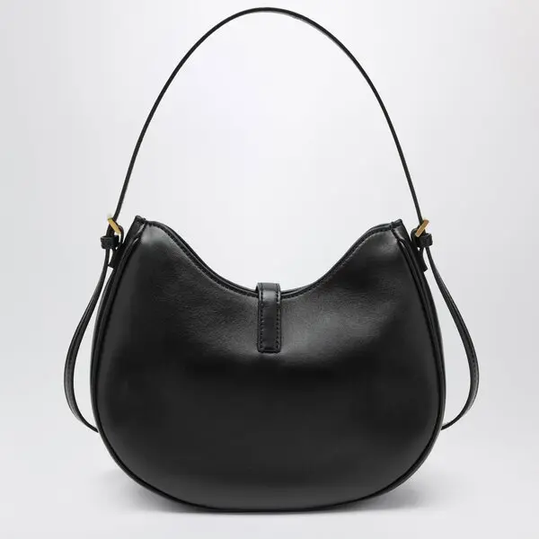 Versace Emblème Nappa Hobo Bag - Black