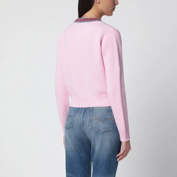 Versace Wool And Cashmere Cardigan