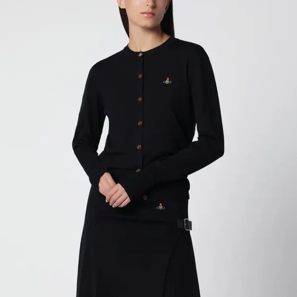VIVIENNE WESTWOOD Orb Logo Cardigan