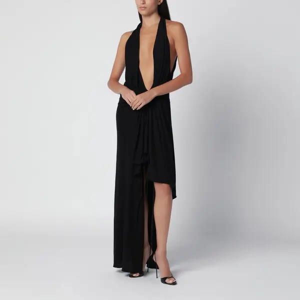 Christopher Esber Spire Cascade Viscose Dress