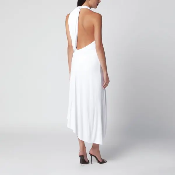 Christopher Esber Spire Cascade Viscose Midi Dress
