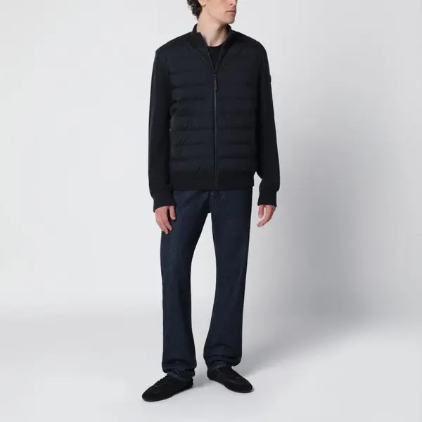 Moncler Quilted Down Padded Cardigan