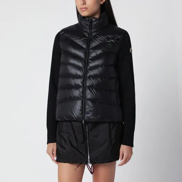 Moncler Padded Zip-up Jacket In Polyester