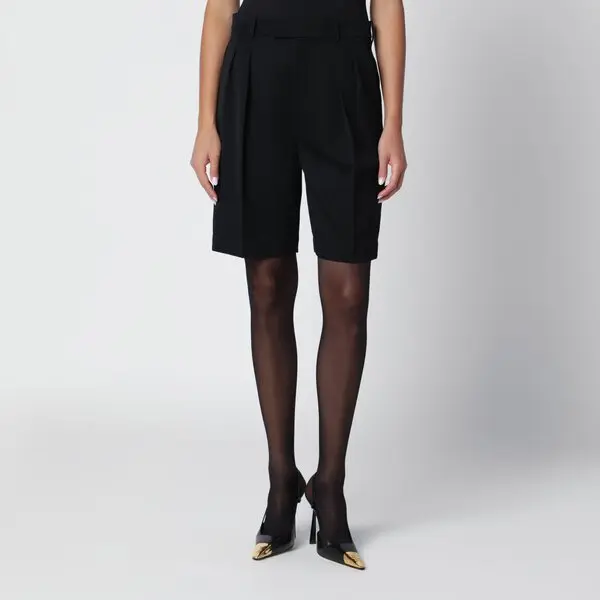 Saint Laurent Tailored Wool Bermuda Shorts