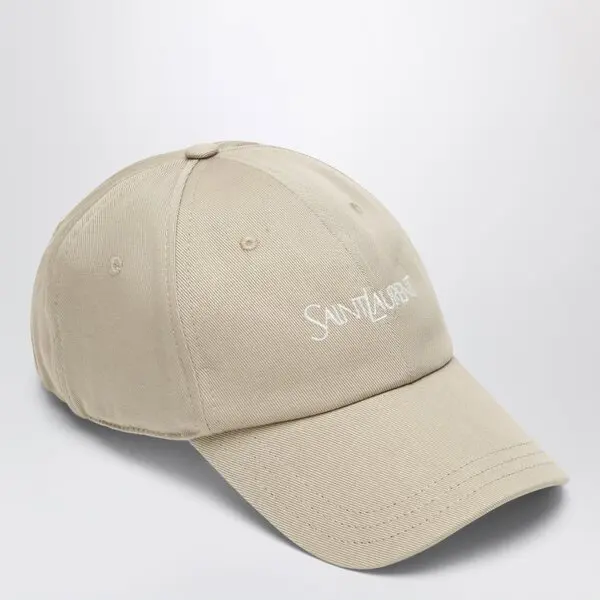 Saint Laurent Cotton Gabardine Baseball Cap