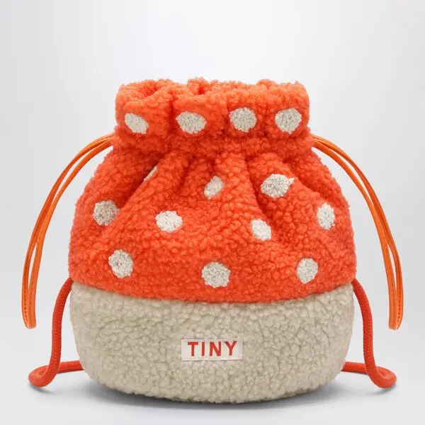 TINY COTTONS Mushroom-shaped Bucket Bag With Drawstring