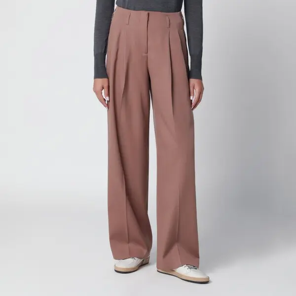 GOLDEN GOOSE Straight-leg Virgin Wool Trousers