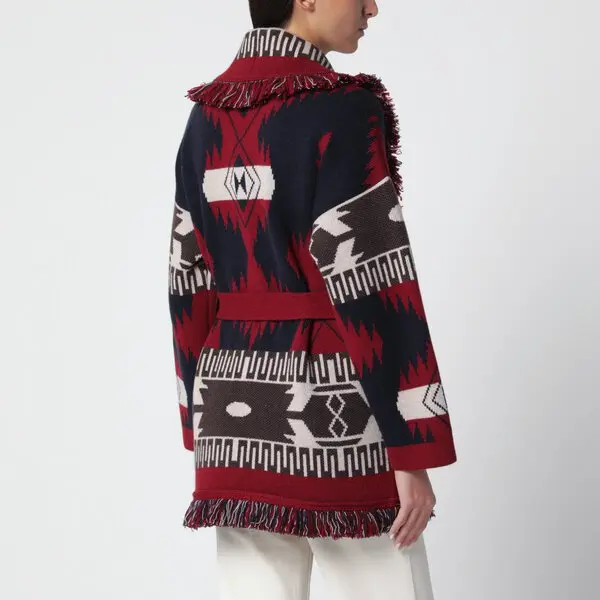 Alanui Icon Jacquard Cashmere Cardigan