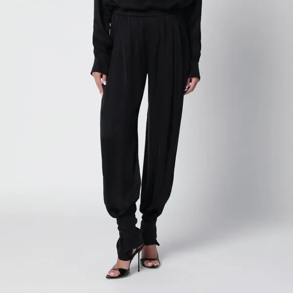 Andamane Renee Cupro Trousers - Black