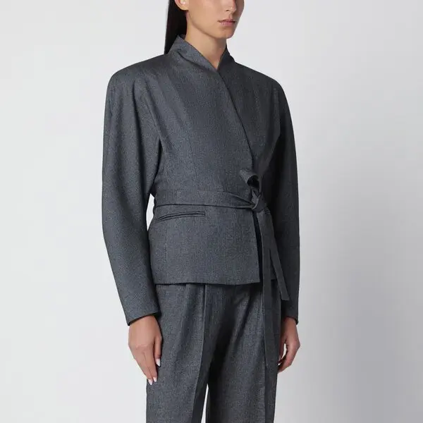 Andamane Belted Wrap Jacket