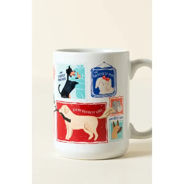 UNCOMMON GOODS Dog Lover Interactive Qr Mug