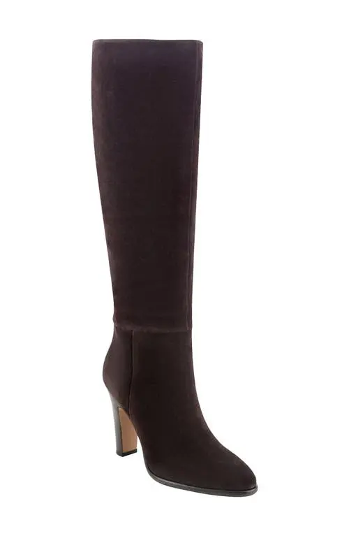 Marc Fisher Jacie Knee High Boot - Dark Brown