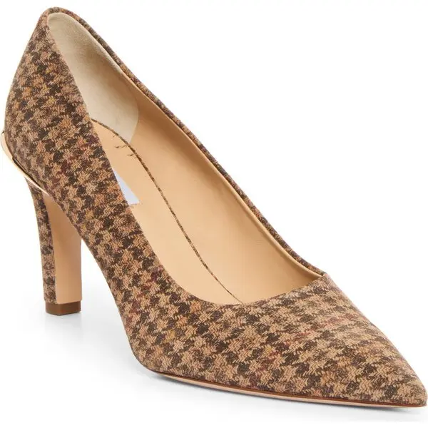 Gabriela Hearst Edwina Pointy-toe Tweed Pump