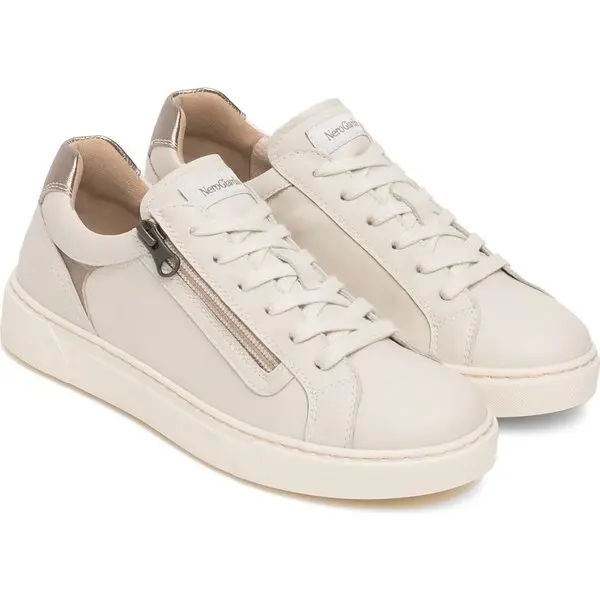 NEROGIARDINI Low Top Side Zip Sneaker