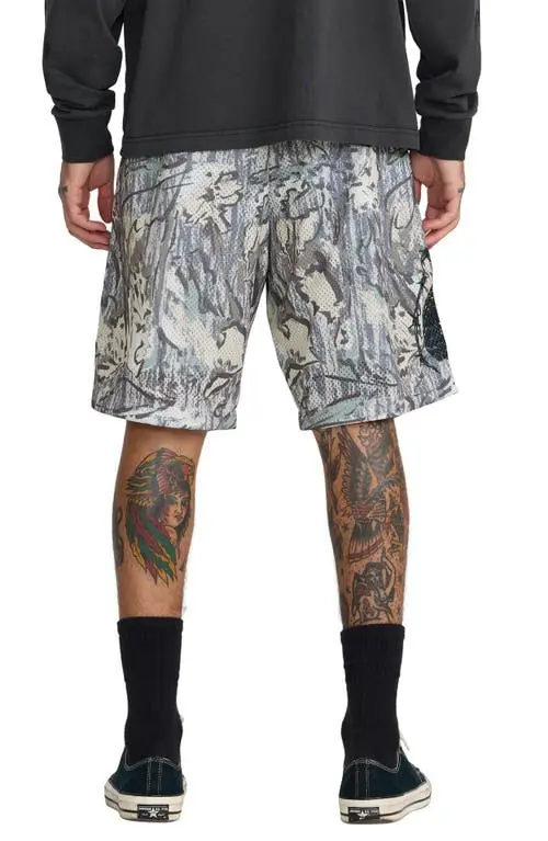 Rvca X Tapout Printed Mesh Shorts