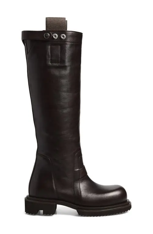 Rick Owens Gabe Pull-on Knee High Boot